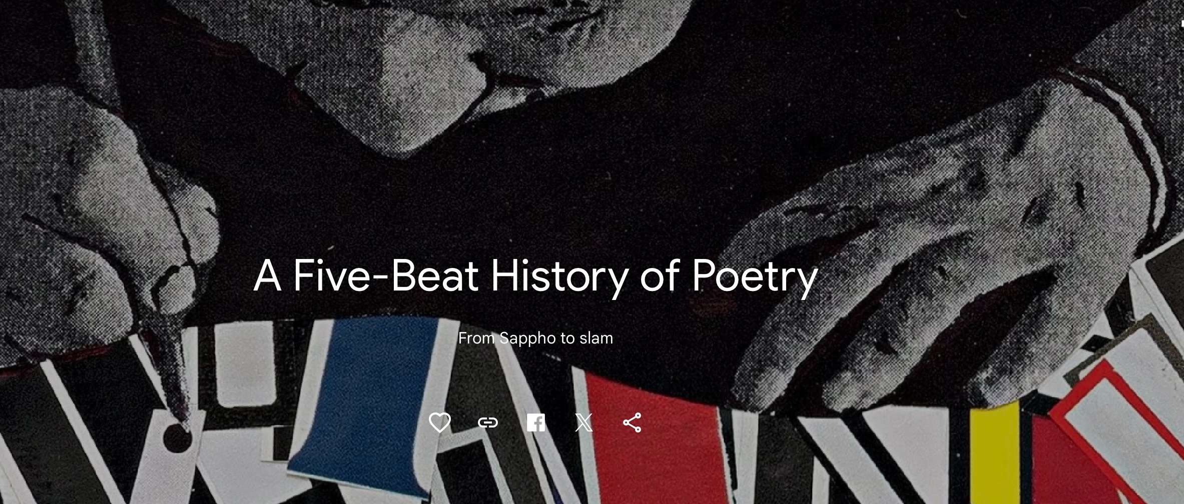 A 5-Beat History of Poetry – Much Love, Deb Poems ~ Fresh & Thought ...